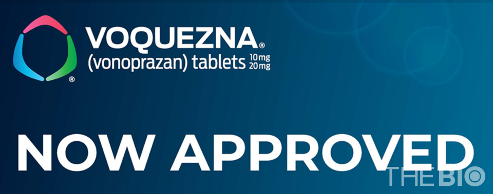 美 30년만에 'GERD' 퍼스트인클래스 탄생…첫 P-CAB 단독요법 승인